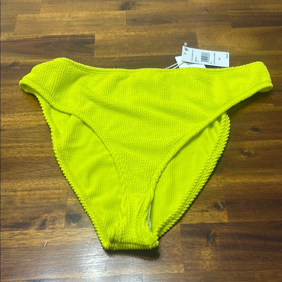 Good American | Swim | Nwt Good American Bright Yellow Bikini Bottom ...